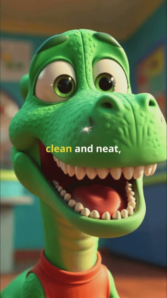 🦖 Dino’s Tooth Adventure: Bye-Bye, Wiggly Tooth! 🪥 - Little Kids Dentistry